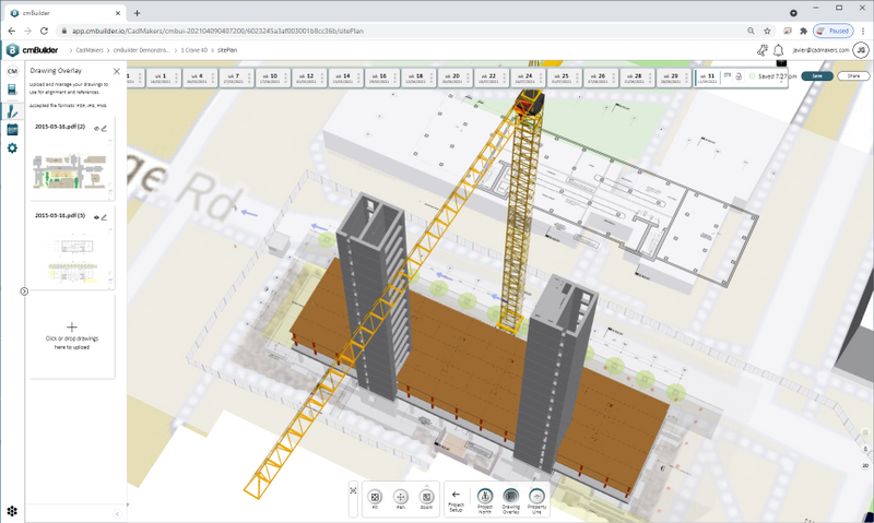 cmBuilder - Construction Site Logistics 4D Simulation & Planning Software